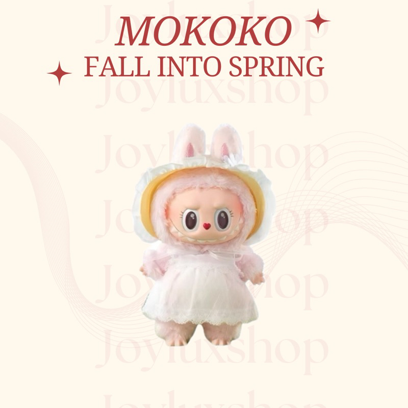 Jual (READY 8 SEPT BY PO)POP MART LABUBU MOKOKO FALL INTO SPRING VINYL PLUSH ORIGINAL - 17CM ...