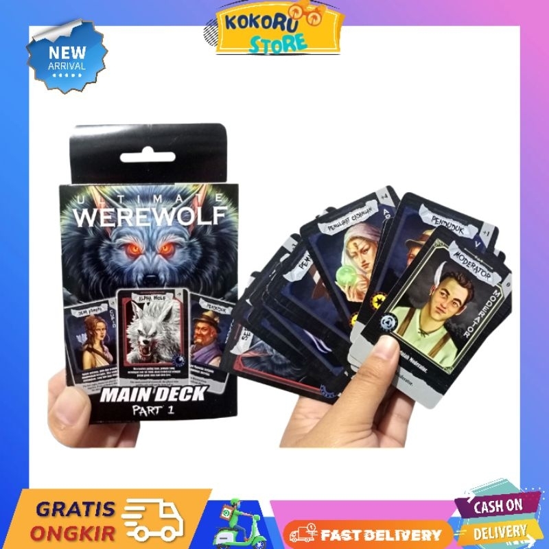 Jual [READY] KARTU PERMAINAN WEREWOLF MAIN DECK PART 1 VERSI INDONESIA ...