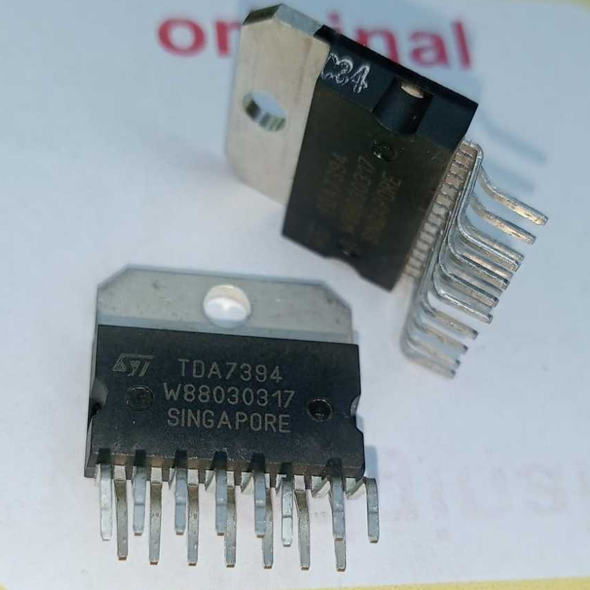 Jual TDA7394 IC POWER AMPLIFIER New Class AB Audio Power Amplifier 2 channel X 30 watt Max Power ...