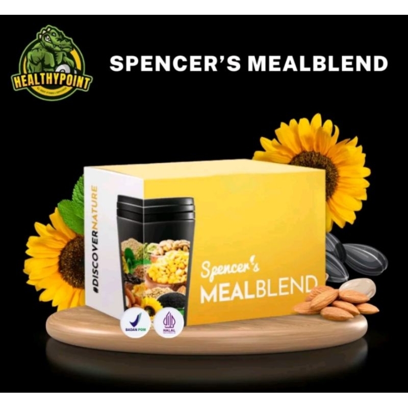 Jual Spencers Mealblend Multigrain Vegan Meal Blend Pea Protein ...