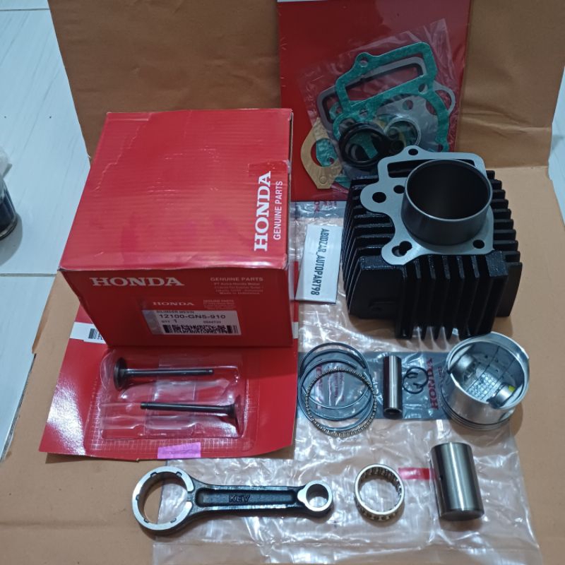 Jual Blok seher GN5 Komplit stang seher+klep set Honda Grand/Win 100/Supra x/Prima Kualitas ...