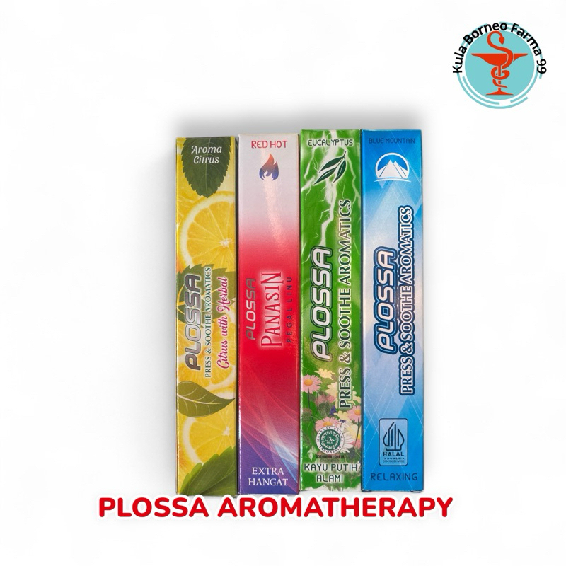 Jual Plossa Minyak Angin Aromatherapy Roll On Inhaler | Shopee Indonesia