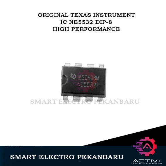 Jual ORIGINAL IC NE5532P DIP-8 IC Dual Amplifier Komparator NE5532 OP AMP Penguat Audio Low ...