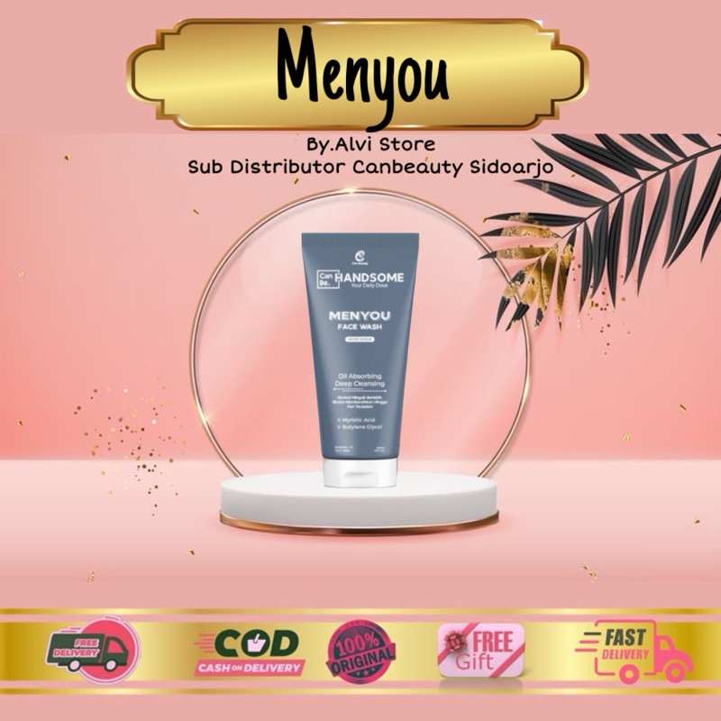 Jual [OFFICIAL STORE] Distributor Canbeauty / MENYOU FACEWASH | Shopee ...