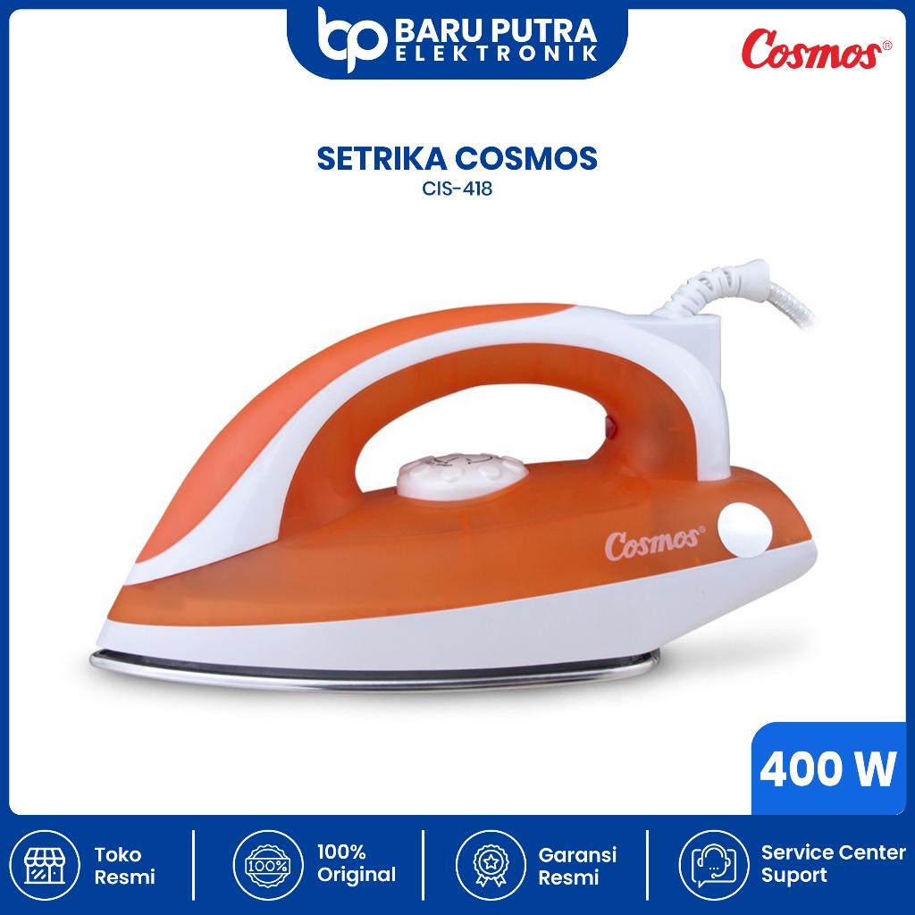 Jual Cosmos Setrika Listrik CIS-418 | CIS 418 | CIS418 Iron Anti ...