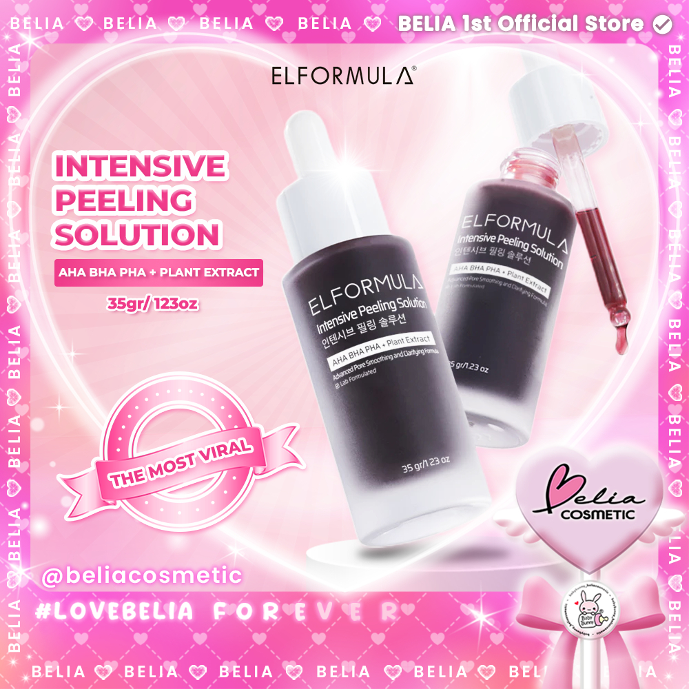 Jual BELIA ELFORMULA Intensive Peeling Solution | Serum Exfoliasi Wajah ...