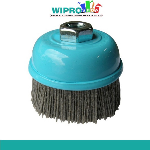 Jual Sikat Bulat Nylon / Nylon Wheel Brushes Type GCA Kinik | Shopee ...