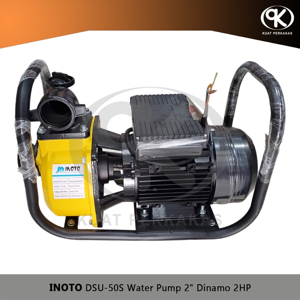 Jual Pompa 2" Irigasi Listrik INOTO DSU-50S Water Pump Dinamo 2HP Sedot ...