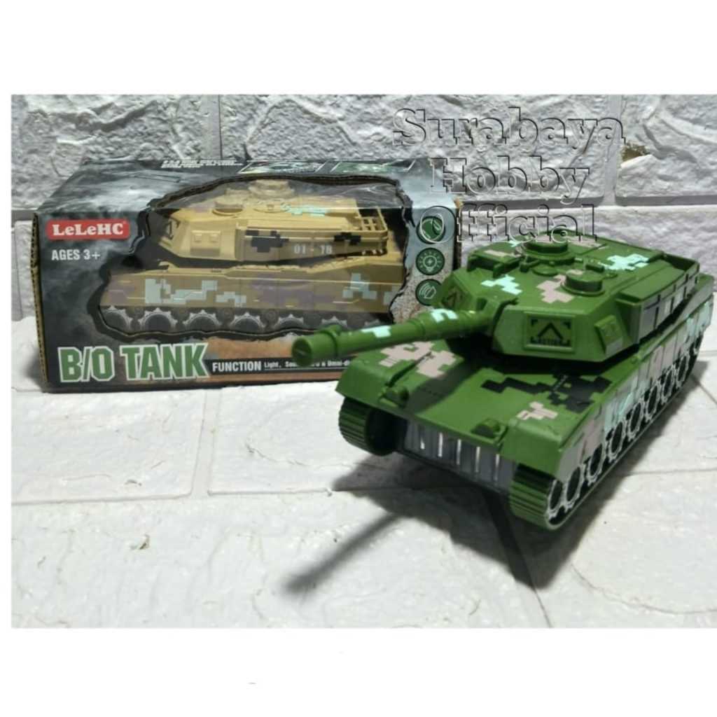 Jual UKURAN BESAR | Mainan Anak Terbaru Mobil Tank Military Bump And Go ...