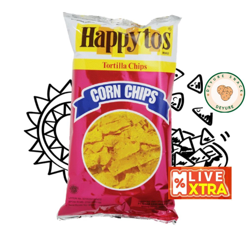 Jual HAPPY TOS MERAH BESAR TORTILLA CHIP JAGUNG XPRIED 2026 (ecer ...