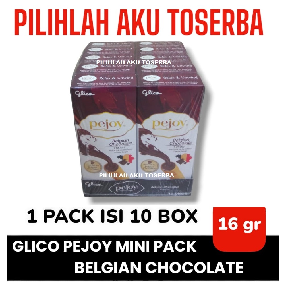Jual Glico Pocky MINI PACK PEJOY BELGIAN CHOCOLATE / COKELAT - ( HARGA ...