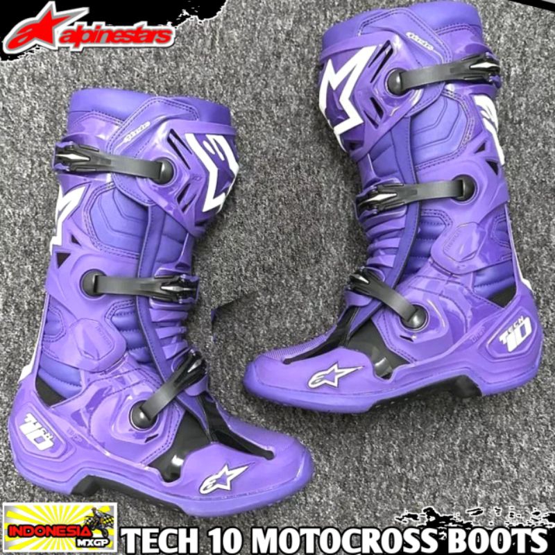 Jual ALPINESTARS MX TECH 10 NEW BOOTS - SEPATU ADVENTURE TRAIL ENDURO - SUPERMOTO MOTOCROSS ...