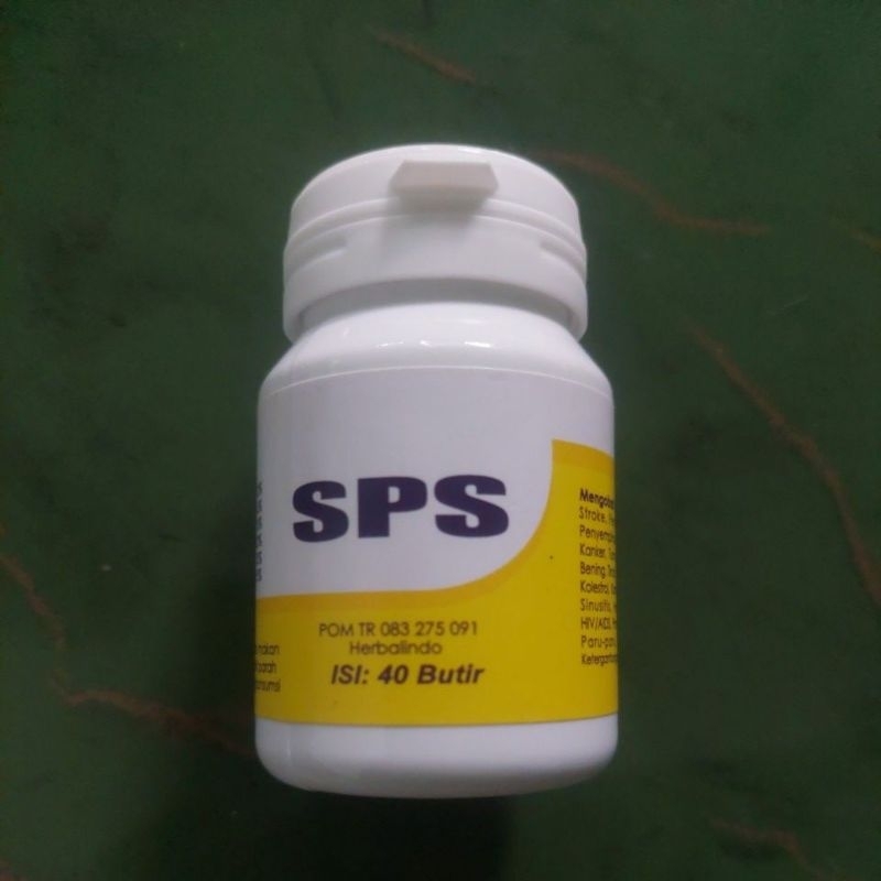 Jual Obat Herbal SPS 40 Kapsul (Kemasan Baru) | Shopee Indonesia