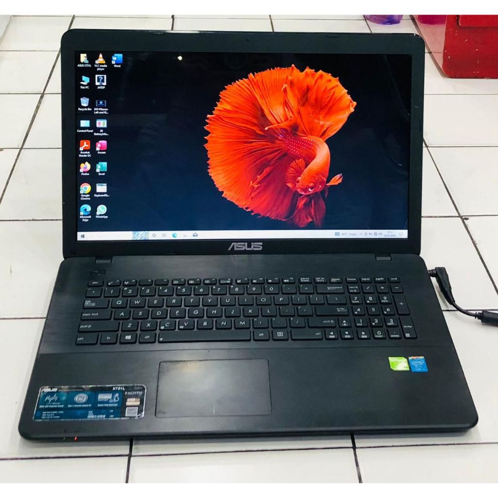 Jual Laptop Asus X751L CORE I5 GEN4 RAM 8 GB HDD 1TB 17INCH | Shopee ...