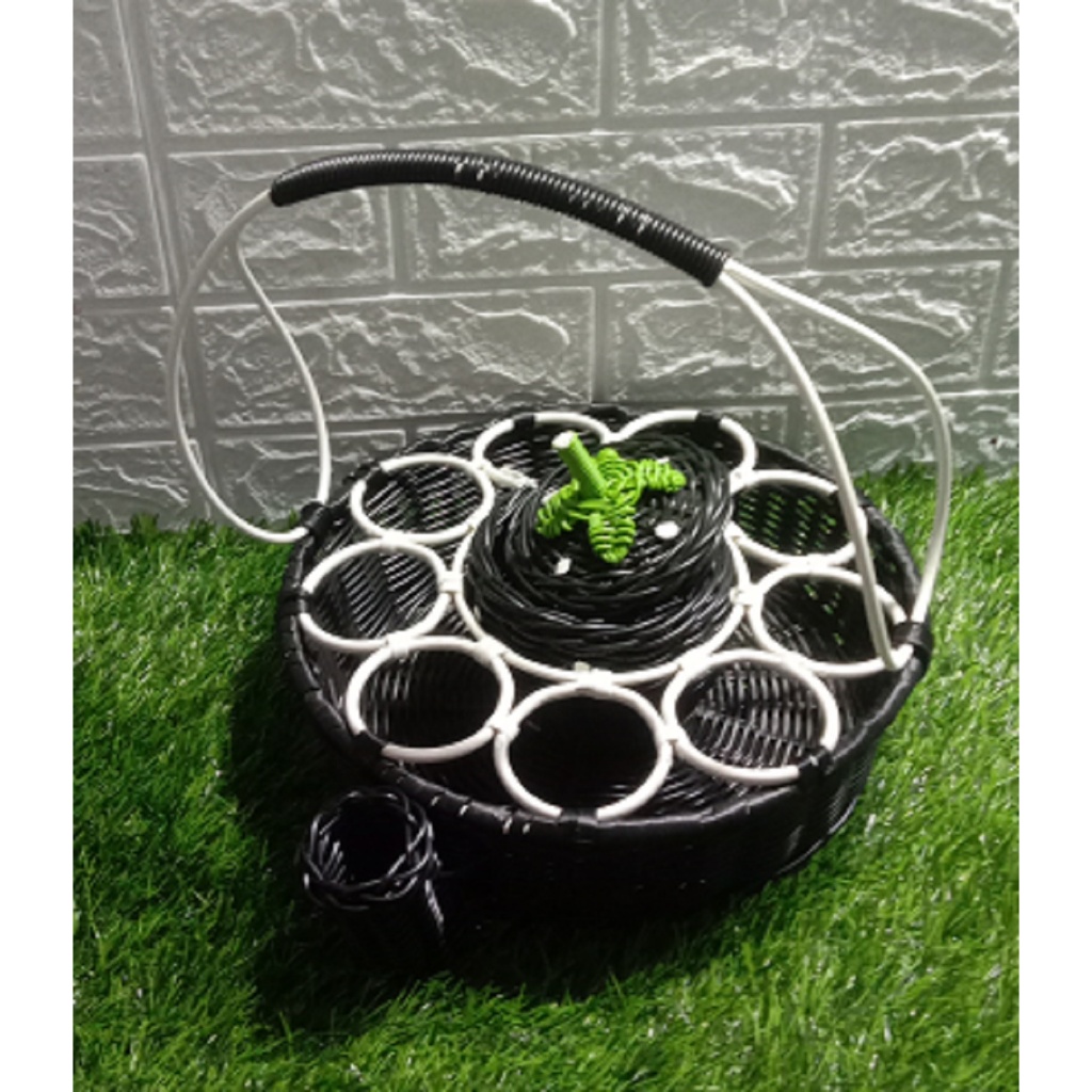 Jual Tempat Aqua Gelas Cup Plus Toples Rotan Sintetis Tempat Aqua Gelas ...