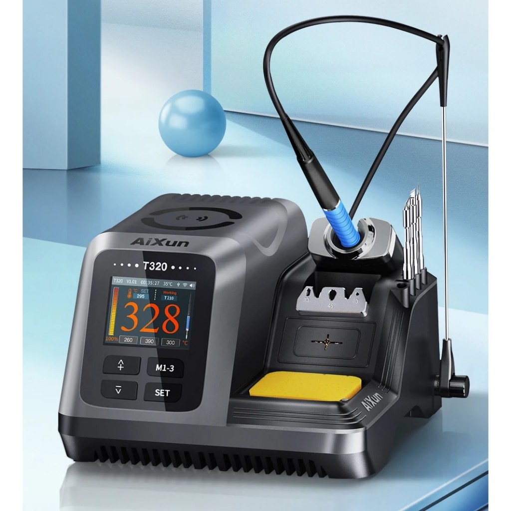 Jual Solder Station Aixun T320 C210 200W Smart Soldering For T210 And T245 Original | Shopee ...