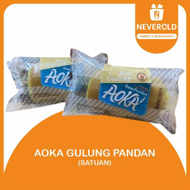 Jual AOKA ROTI GULUNG RASA PANDAN l EXPIRED DATE OKT 2024 | Shopee ...