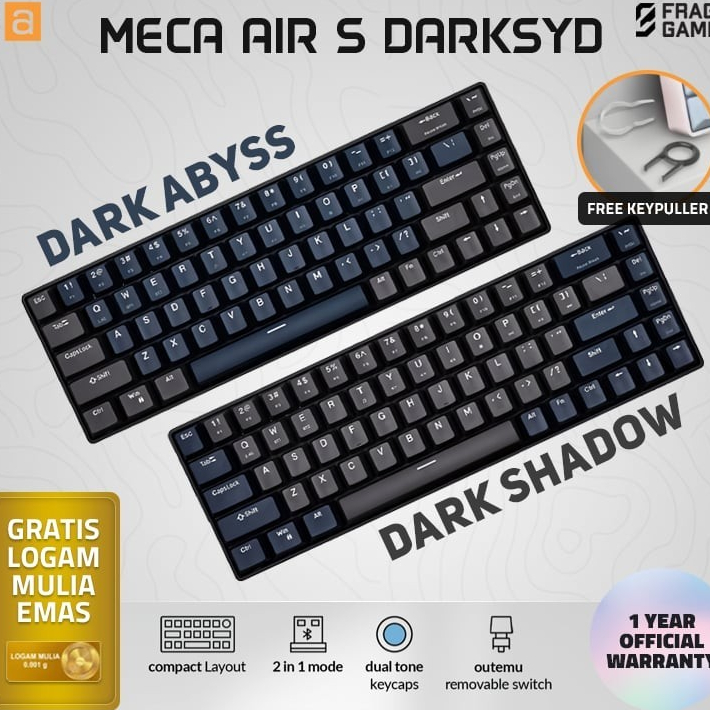 Jual Digital Alliance Meca Air S Darksyd 65% Wireless DA MecaAirS ...