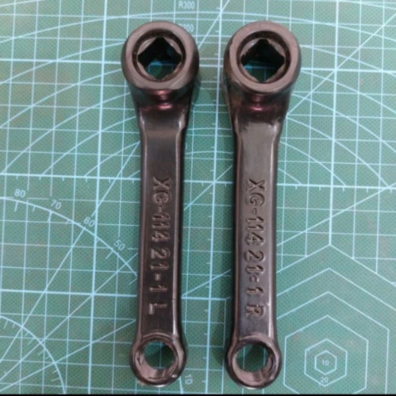 Jual crank sepeda listrik uwinfly Rf7/R7 set original | Shopee Indonesia