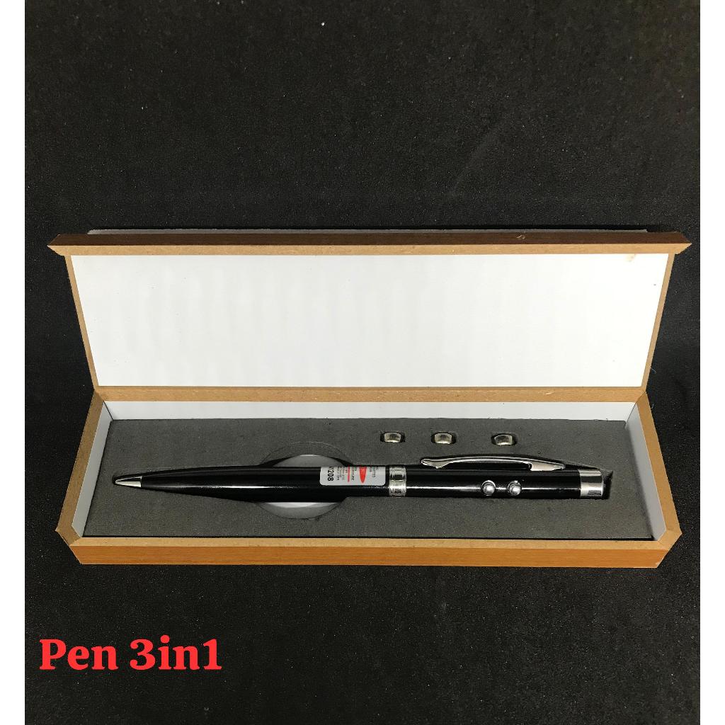 Jual Pen 3in1 I Pen Laser Pointer I Bollpoint LED I Pulpen Presentasi I ...