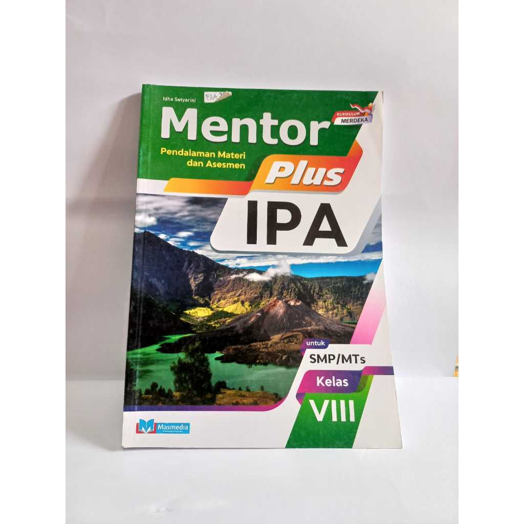 Jual MENTOR PLUS IPA SMP KELAS 8 KURIKULUM MERDEKA MASMEDIA | Shopee Indonesia