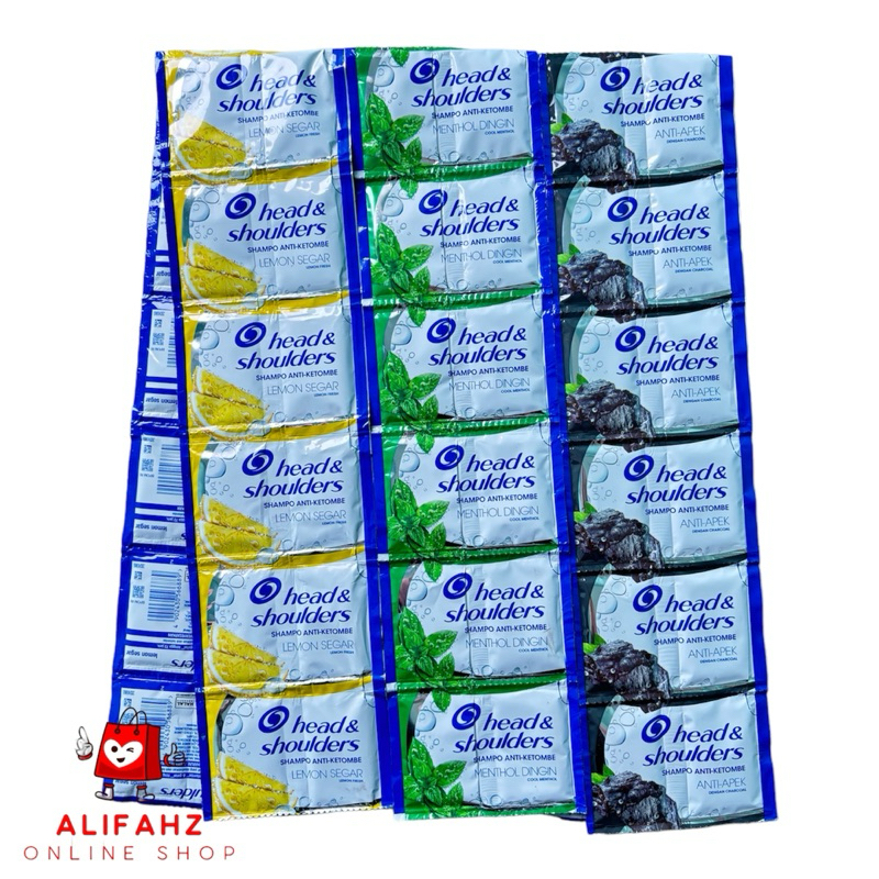 Jual Head And Shoulders shampo sachet renteng (isi 12 sachet) | Shopee ...