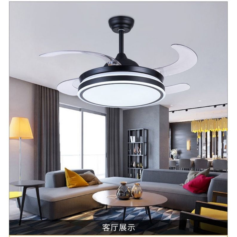Jual Lampu Kipas Angin Gantung Plafon Ceiling Fan 42 Inch 48 Inch Yotta ...