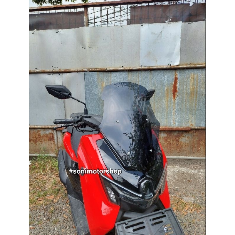 Jual WINDSHIELD VISOR NMAX TURBO NEO MODEL XMAX | Shopee Indonesia