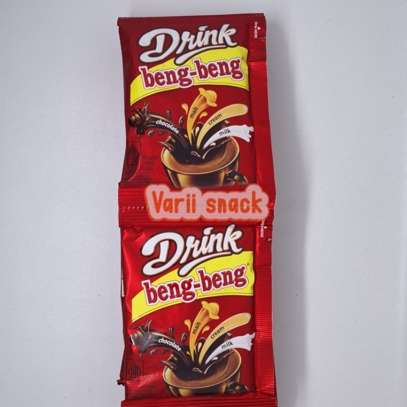 Jual Beng Beng Drink Minuman Coklat Seduh 1 Renceng 10 pcs | Shopee ...