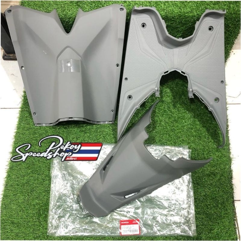 Jual body kasar kzr /Body set Inner dek kasar Vario 125 150 abu abu kzr ...