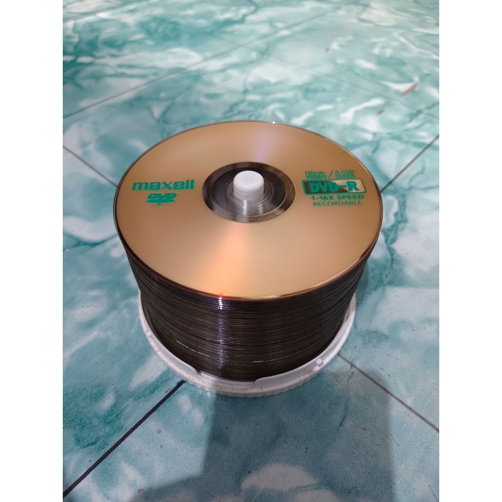 Jual DVD-R Maxell, DVD Kosong Isi 50pcs | Shopee Indonesia