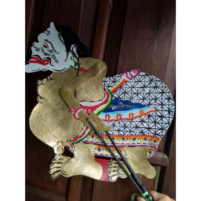 Jual wayang semar warna emas | Shopee Indonesia
