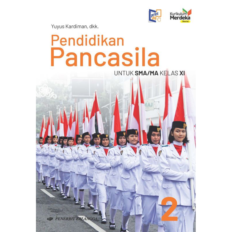 Jual BUKU PENDIDIKAN PANCASILA PPKN PKN EDISI REVISI KELAS 2 11 XI SMA ERLANGGA KURIKULUM ...