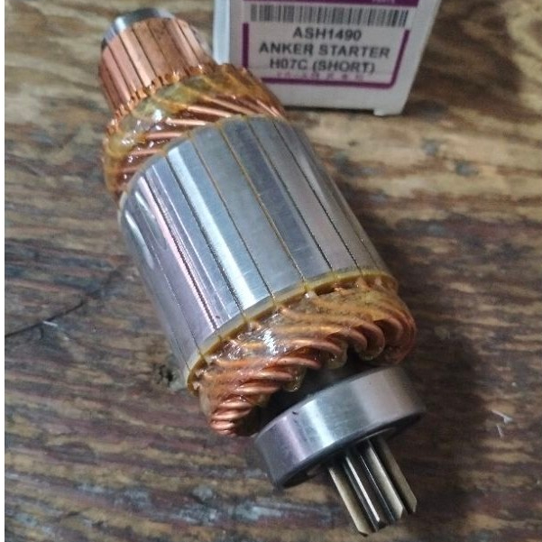 Jual angker armatur dinamo stater / anker armature dinamo starter hino ...