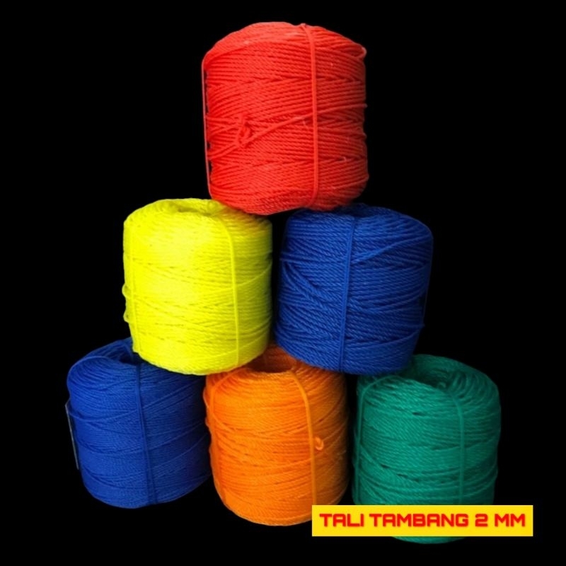 Jual Tali Tambang 2mm per roll - Tali Tampar / Tali Layangan / Tali Pertanian - Tali Tenda ...