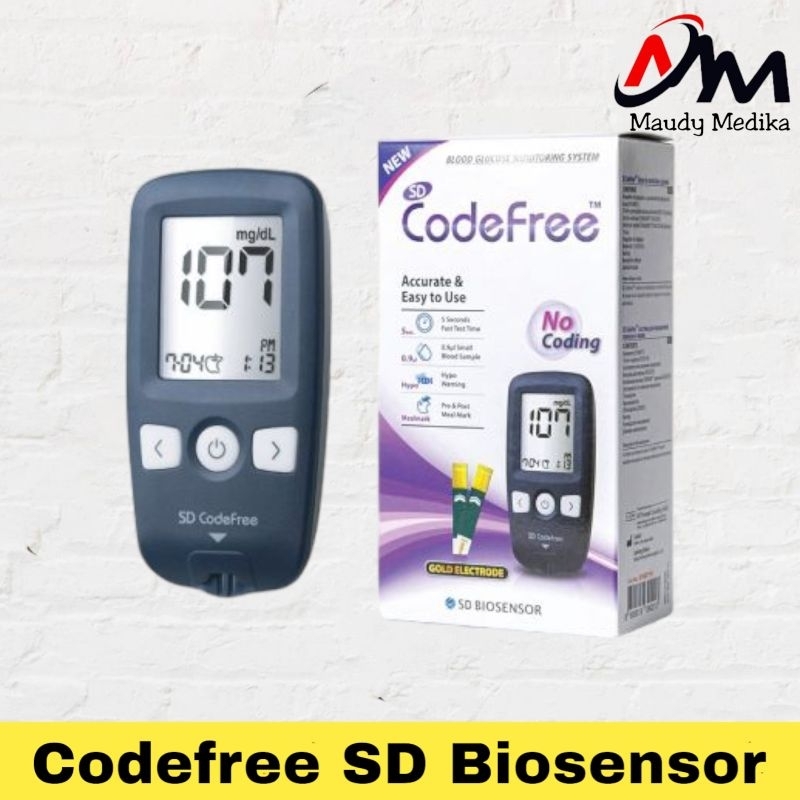 Jual Alat Cek Gula Darah CodeFree SD Biosensor Codefree SD Biosensor ...
