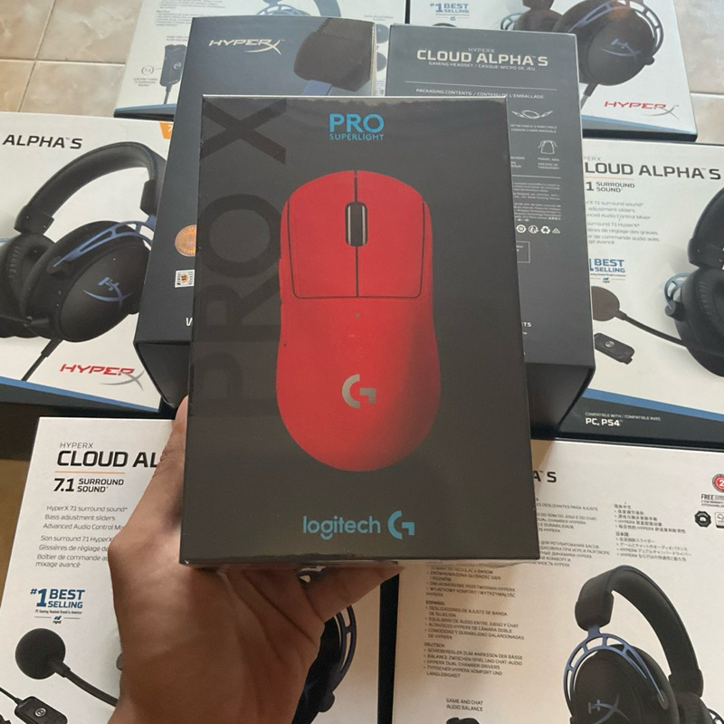 Jual Logitech G Pro X Superlight Wireless Red Edition | Shopee Indonesia