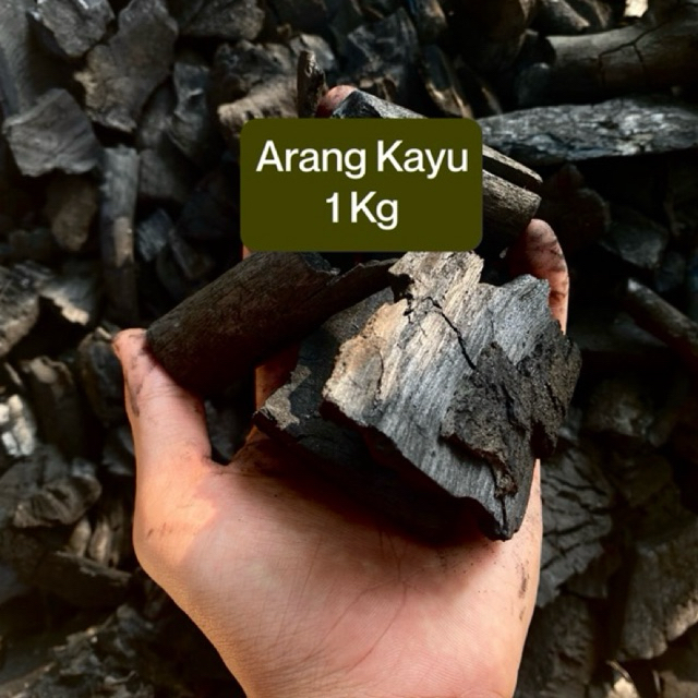 Jual Arang Kayu untuk media Anggrek 1 kg Arang BBQ arang penyubur tanaman arang bakaran | Shopee ...