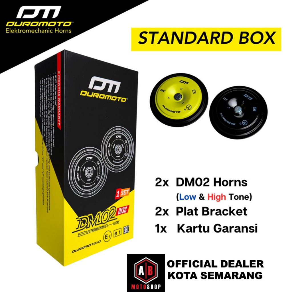Jual Paket komplit klakson duromoto dm02 disk + relay set | Shopee Indonesia