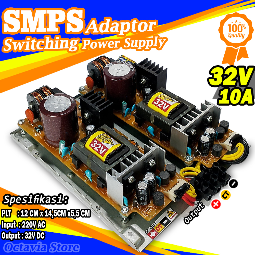 Jual Adaptor SMPS power supply 32V 10A , 32V 12A, 32V 6A CT dan nonCT ... Jual Adaptor SMPS power supply 32V 10A , 32V 12A, 32V 6A CT dan nonCT ...