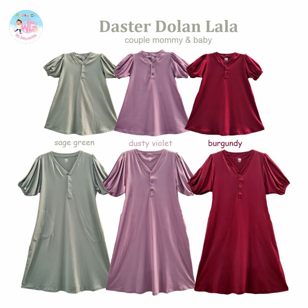 Jual Daster Dolan Lala Couple Ibu Hamil Menyusui dan Baby Anak Kaos 100 ...