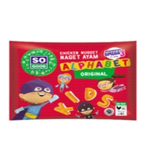 Jual So Good chicken nugget alphabet 400gr | Shopee Indonesia