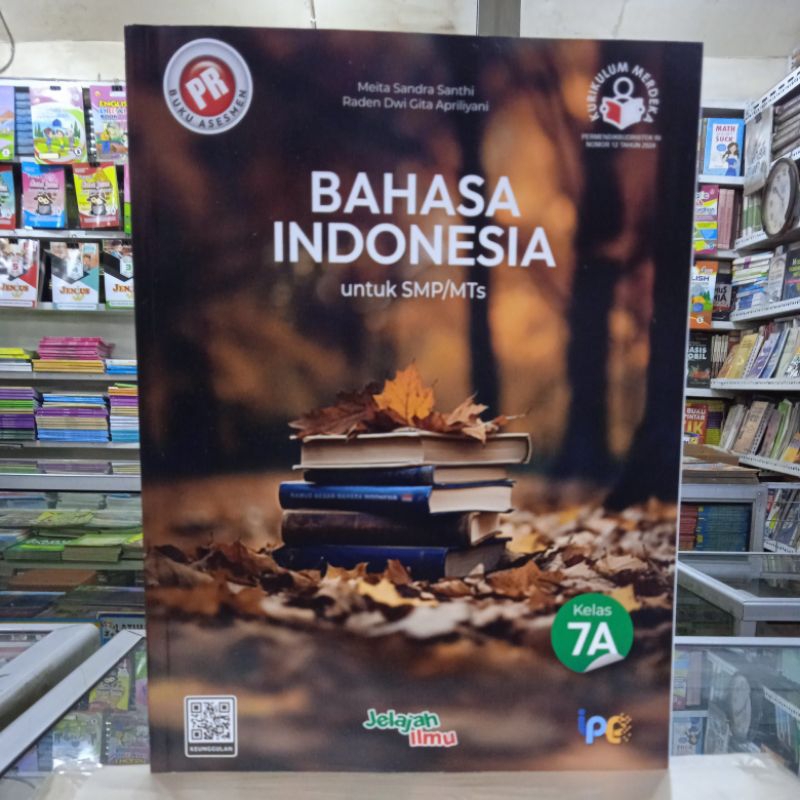 Jual Buku PR/LKS interaktif Bahasa Indonesia Semester 1 kelas 7ASMP/MTs Kurikulum Merdeka intan ...