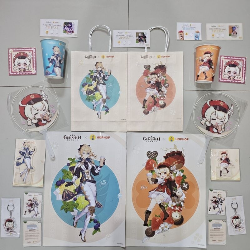 Jual [OFFICIAL] Genshin Impact x HopHop Hop Hop A Flavorful Bobaventure ...