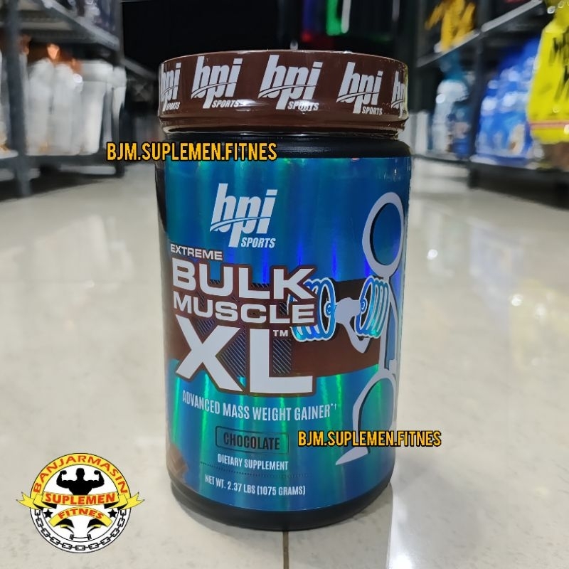 Jual BPI Bulk Muscle XL 2lbs Weight Mass Gainer | Shopee Indonesia