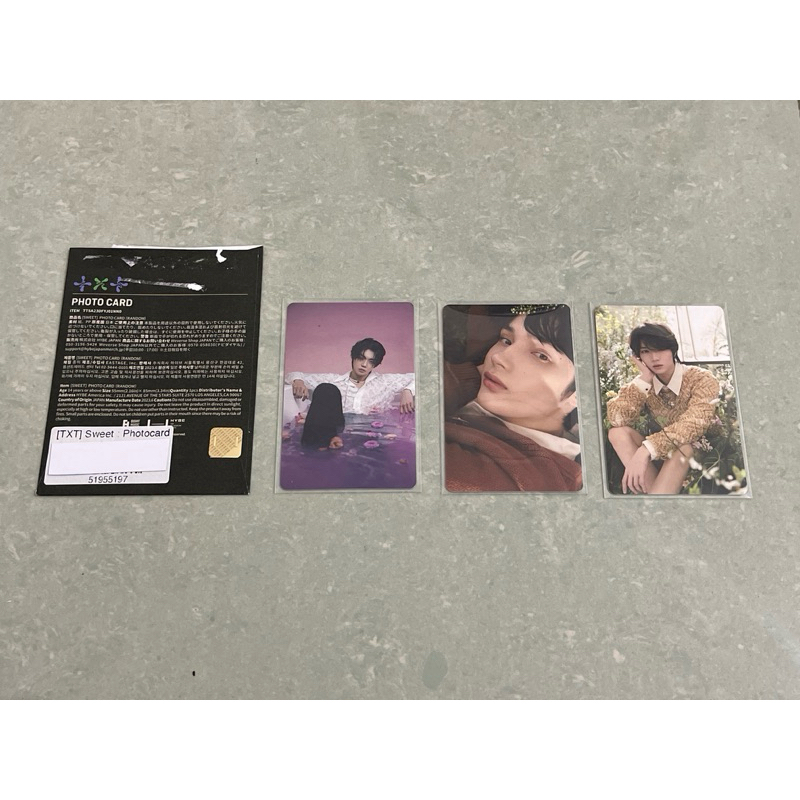 Jual photocard ori pc official TXT YEONJUN , HUENINGKAI , BEOMGYU | Shopee Indonesia