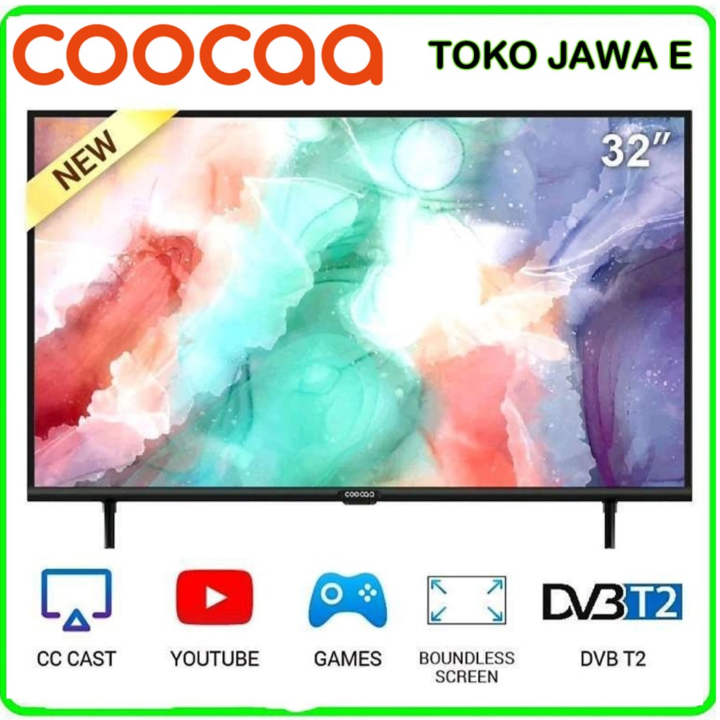 Jual LED TV COOCAA 32 INCH SMART TV DIGITAL TV 32S3U Garansi Resmi ...