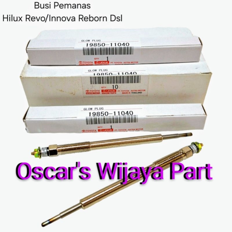 Jual BUSI PEMANAS TOYOTA HILUX REVO INNOVA REBORN DIESEL | Shopee Indonesia
