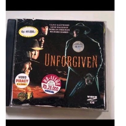 Jual VCD Original The Unforgiven Feat Clint Eastwood | Shopee Indonesia
