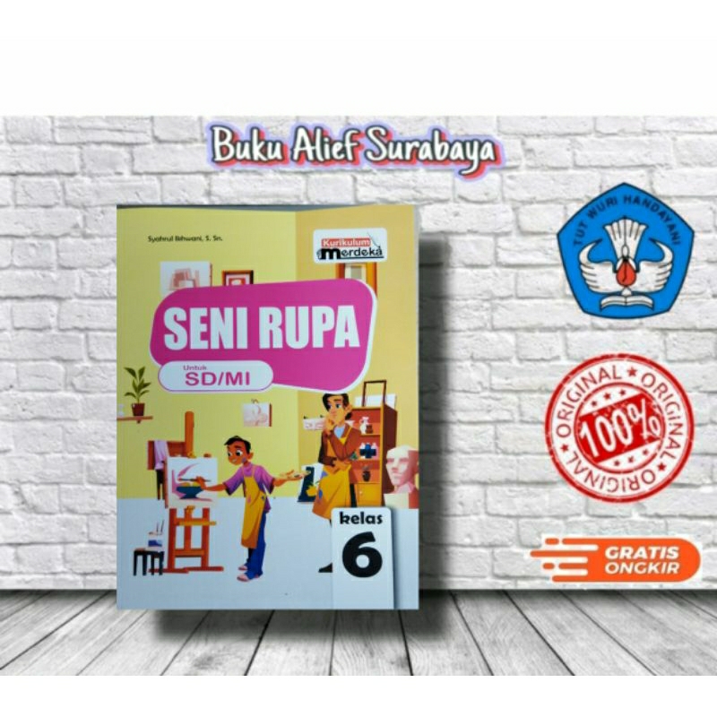 Jual Buku Siswa Seni Rupa SD/MI Kelas 6 wahana karya jaya Kurikulum Merdeka | Shopee Indonesia